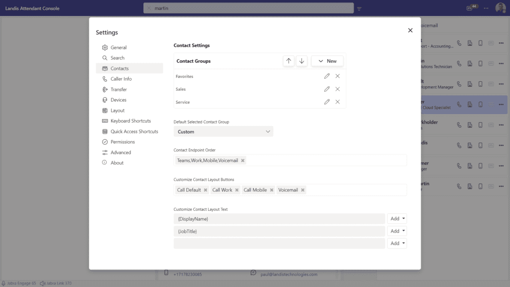 Attendant Console for Microsoft Teams | Landis Technologies