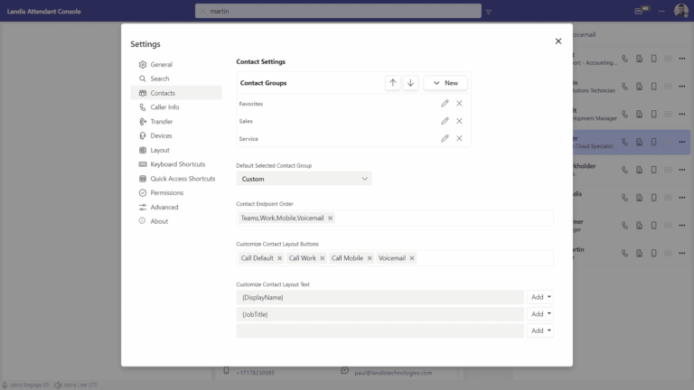 Attendant Console for Microsoft Teams | Landis Technologies