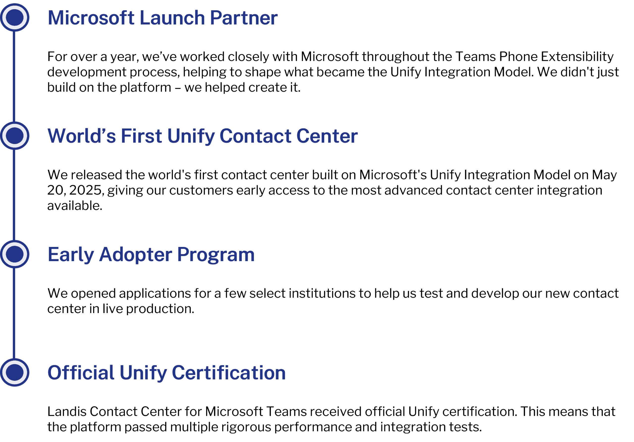 Landis Achieves Microsoft Unify Contact Center Certification | Landis ...